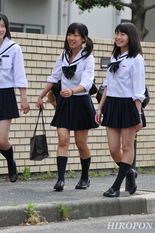 Gcolle - HIROPON 制服JK通学風景168